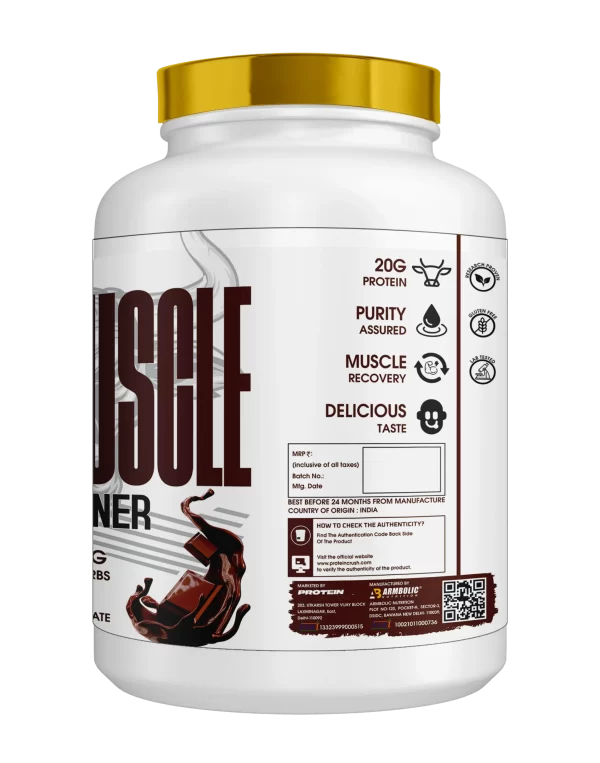 Bull Muscle Premium Gainer 3Kg Combo - Protein Crush