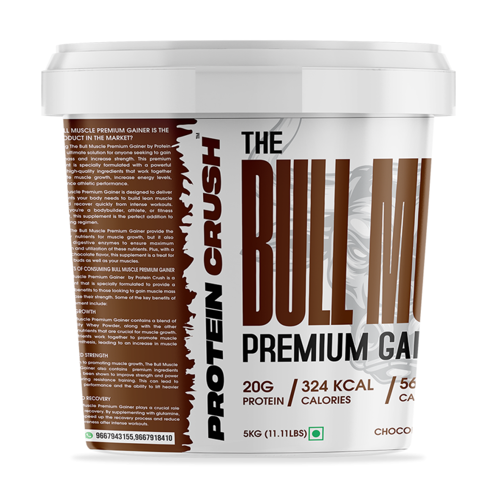 The Bull Muscle Premium Gainer 5Kg - Protein Crush