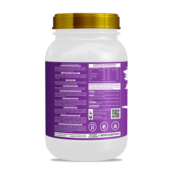 Mega Mass 1Kg + Shaker - Protein Crush